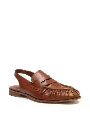 Officine Creative Solitude 102 Gathered Slingback Pumps