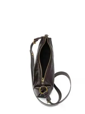 Ash Astrid Calf Hair Shoulder Bag - Brown