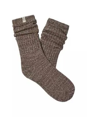 UGG Rib Knit Slouchy Crew 3 Pack Socks