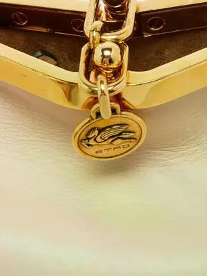 Etro Small Vela Shoulder Bag - Neutrals