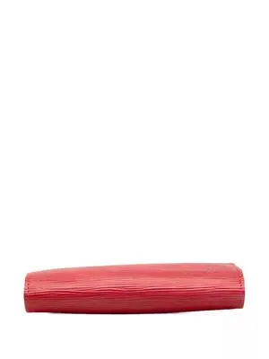 LOUIS VUITTON 1990-2010 Epi Bucket Pm Pouch - Red