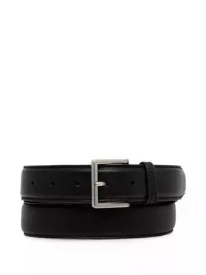 Marc O'polo Silver-tone Buckle Belt - Black