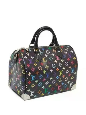 LOUIS VUITTON X Takashi Murakami Speedy Soft 30 Monogram Handbag