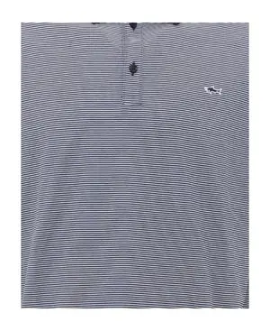 Paul & Shark Logo-patch Short Sleeved Striped Polo Shirt