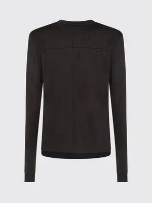 THOM KROM Long-sleeved Cotton Crew-neck T-shirt