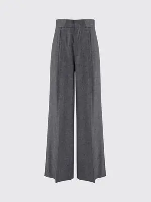 SA SU PHI High-waisted Wool And Cashmere Palazzo Trousers With Pleats