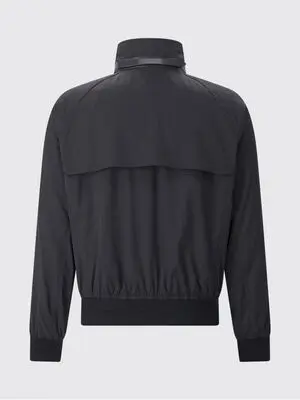 TOM FORD High Neck Technical Fabric Bomber Jacket With Zip Closure