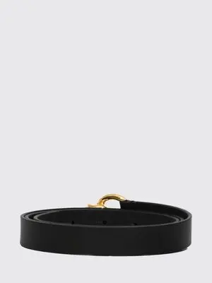 Tagliatore Adjustable Smooth Leather Belt With Metallic Buckle