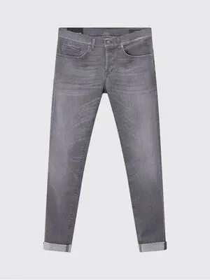 DONDUP George Slim Fit Five-pocket Jeans In Stretch Denim - Grey