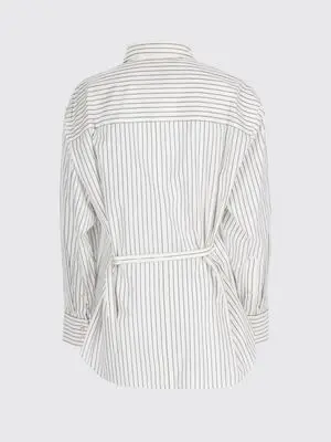 Isabel Marant Étoile Aurora Striped Cotton Poplin Shirt