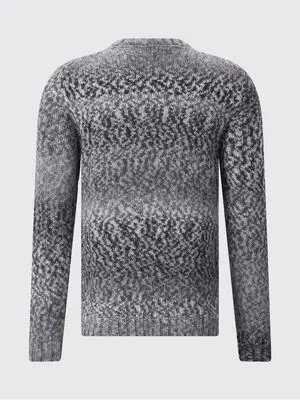 DONDUP Abstract Pattern Wool Blend Crewneck Jumper