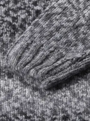 DONDUP Abstract Pattern Wool Blend Crewneck Jumper