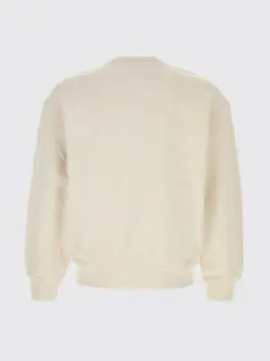 Maison Kitsuné Chillax Fox Logo Organic Cotton Crewneck Sweatshirt - Beige