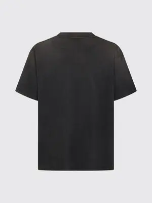 SAINT MXXXXXX Graphic Print Dropped Shoulder Cotton T-shirt