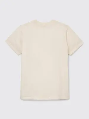 Marc Jacobs Sun Poster Graphic Print T-shirt In A Cotton And Linen Blend