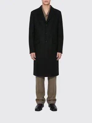 JIL SANDER Single-breasted Long Coat In Virgin Wool And Cashmere