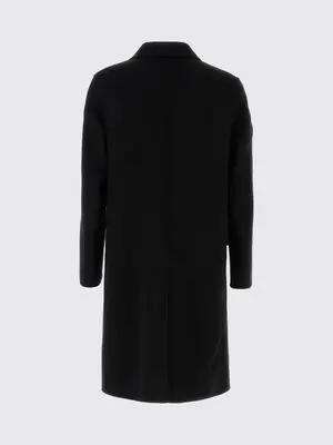 JIL SANDER Single-breasted Long Coat In Virgin Wool And Cashmere