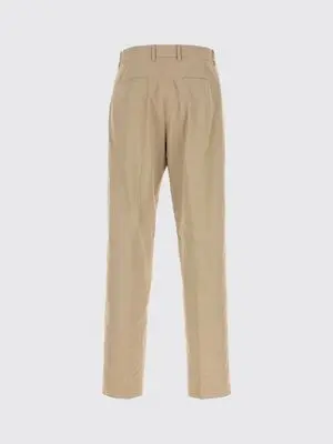 JIL SANDER Cotton Tailored Trousers With Off-center Closure