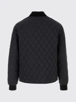 Burberry Quilted And Padded Equestrian Knight Logo Bomber Jacket