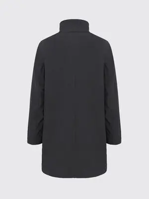 COLMAR Long Windproof Technical Fabric Parka With High Neck - Black