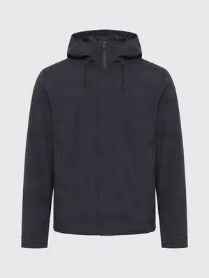 Woolrich Polyester Windbreaker Jacket With Drawstring Hood