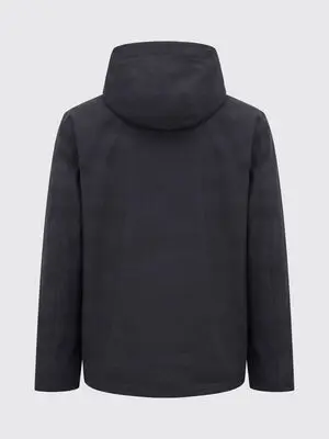 Woolrich Polyester Windbreaker Jacket With Drawstring Hood