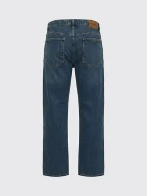 Emporio Armani Five-pocket Straight Jeans In Stretch Cotton