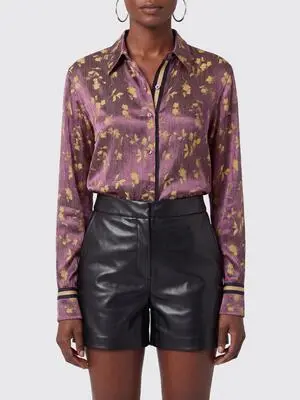 Dries Van Noten Floral-print Long-sleeved Satin Shirt