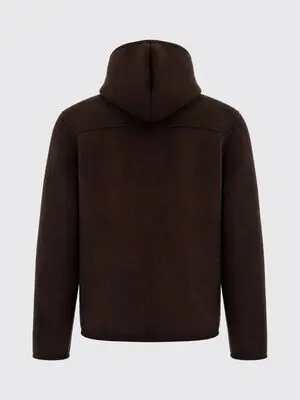 COLMAR Hooded Jacket In Faux Suede Leather