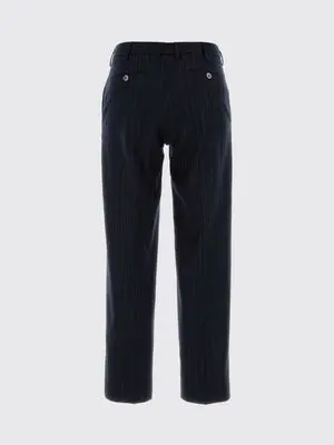 PT TORINO Pinstriped Slim Fit Tailored Trousers In Virgin Wool