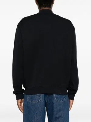 Emporio Armani Logo Cotton Bomber Jacket
