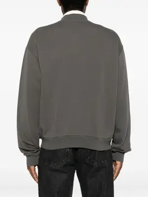 Emporio Armani Logo Cotton Bomber Jacket