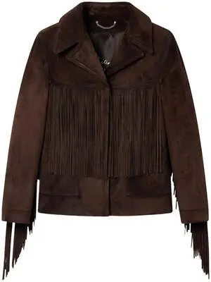 GOLDEN GOOSE Golden Goose Women's Suede Fringe Jacket