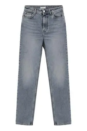 TOTEME High-waisted Straight Jeans With Five-pocket Design