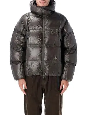 ROA Cube 650 Fill Power Mini Down Jacket With Water-repellent Matte Ripstop Hood - Graphite