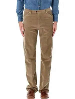 FORTELA Corduroy Trousers - Marrone