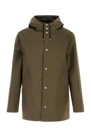 Fendi Army Jacquard Parka Jacket
