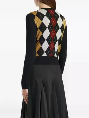 Khaite Rita Cardigan In Multi - Black