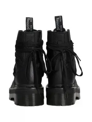 Dr. Martens Jarrick Combat Lace-up Zip-fastening Ankle Boots