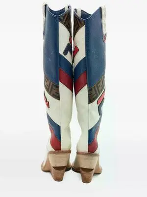 Fendi X Fila Mania Ff 1974 Boots