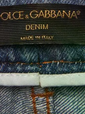 Dolce & Gabbana Distressed High-waisted Wide-leg Jeans