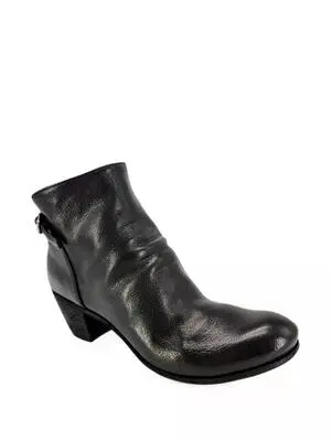 Officine Creative Chabrol/002 Buckled Leather Ankle Boots