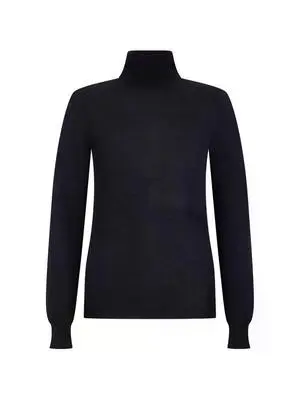 MOORER Musa-h2d Roll-neck Knitted Long-sleeve T-shirt