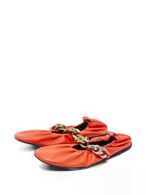 Stella McCartney Falabella Chain-link Ballet Flats