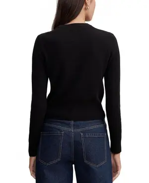 EVER NEW Haisley Merino Blend Knitted Cardigan - Black