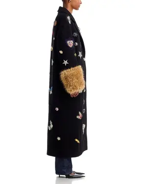 Cinq À Sept Greatest Hits Mariella Embellished Coat