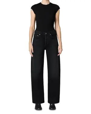 AGOLDE Arc Mid Rise Wide Leg Jeans