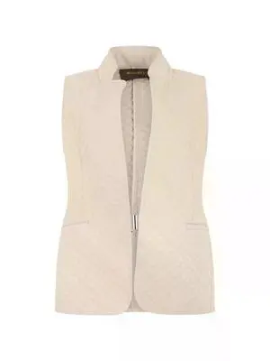 MOORER Kandy-p Quilted Gilet - Neutrals
