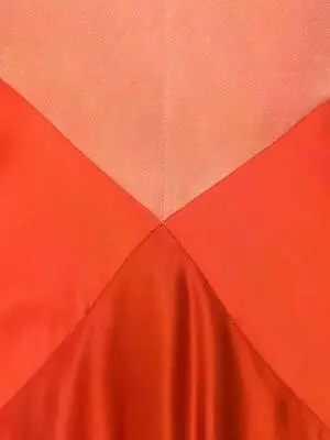 ROKSANDA Draped-sleeve Midi Dress