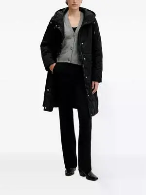 Sisley V-neck Cardigan - Grey